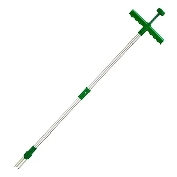 No Bend Weed Grabber Three Prong Weed Removal Tool Garden Lawn Grass ...