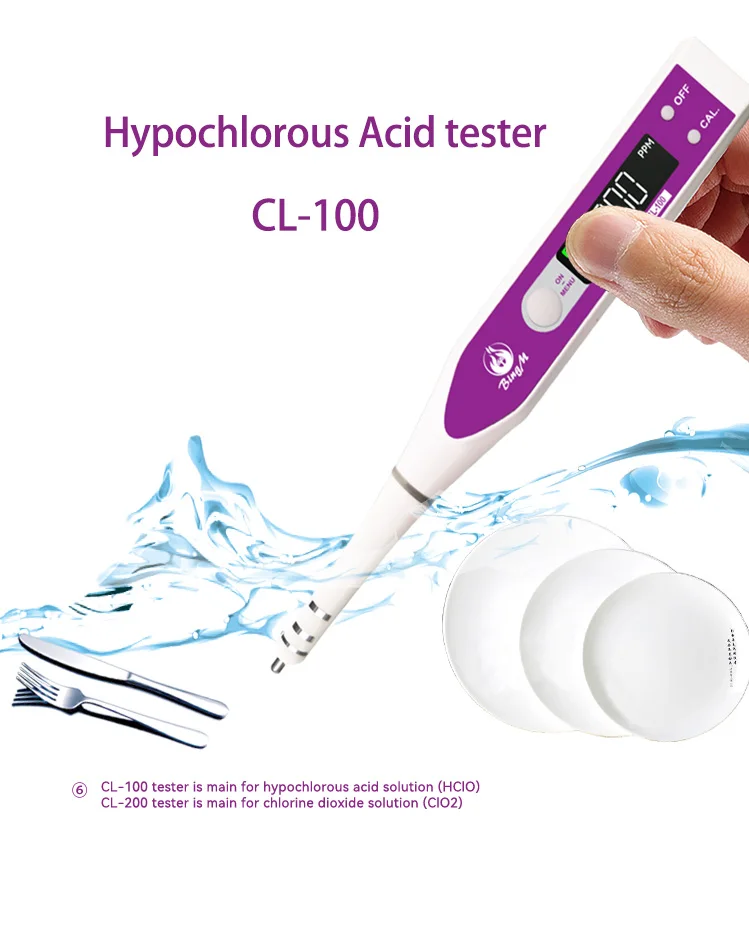 Hypochlorous Acid Water Tester & Electronic Pool Water Tester, OEM