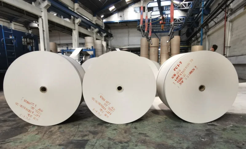 Recycled Grey Chipboard In Roll For Making Paper Tube Packaging Paper ...