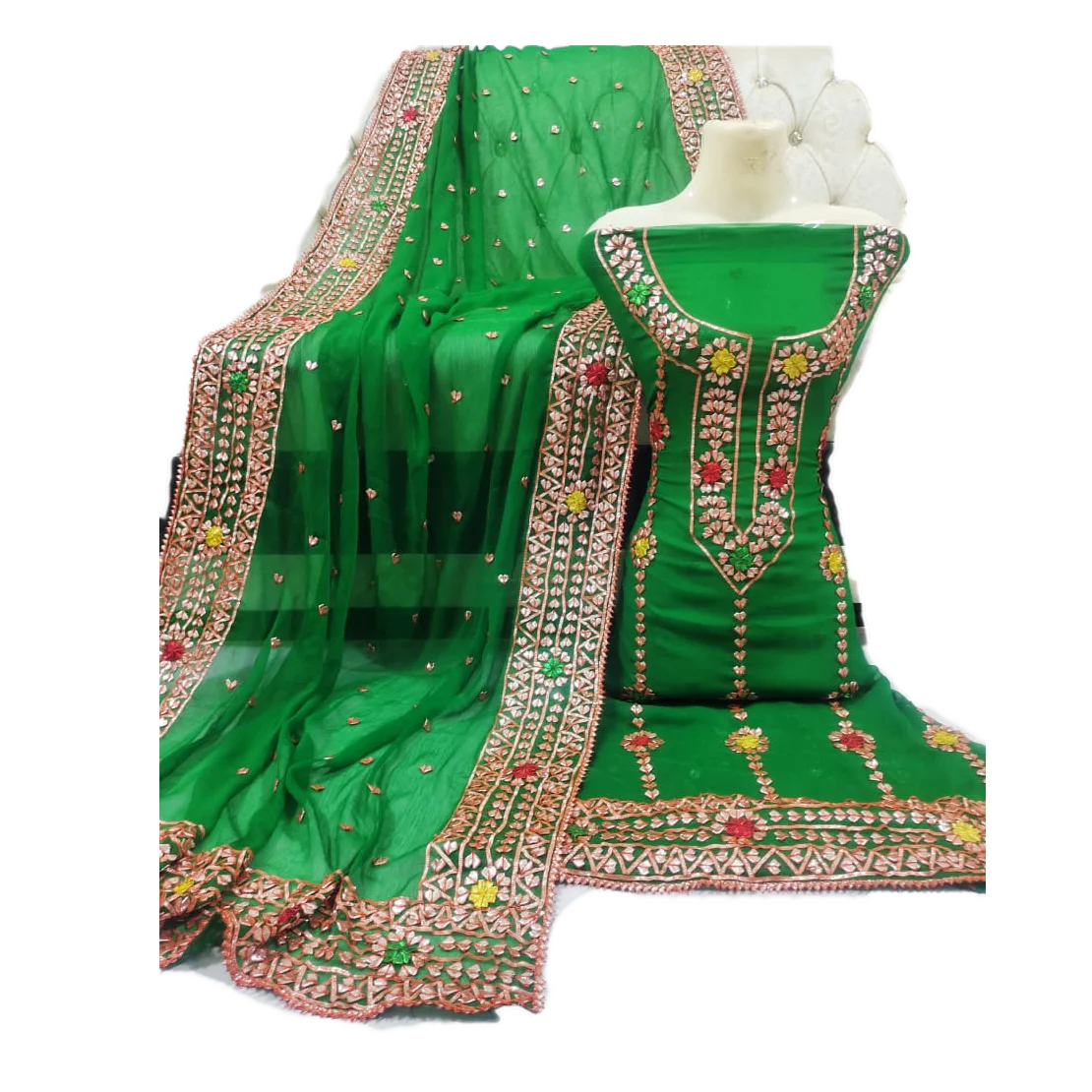 Traditional Indian Pakistani Islamic Clothing Salwar Kameez Handmade ...