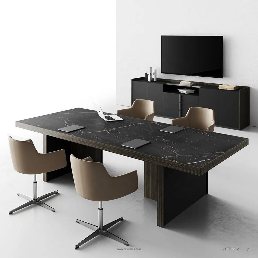 Premium Italian Design Meeting Conference Interview Table For Executive ...