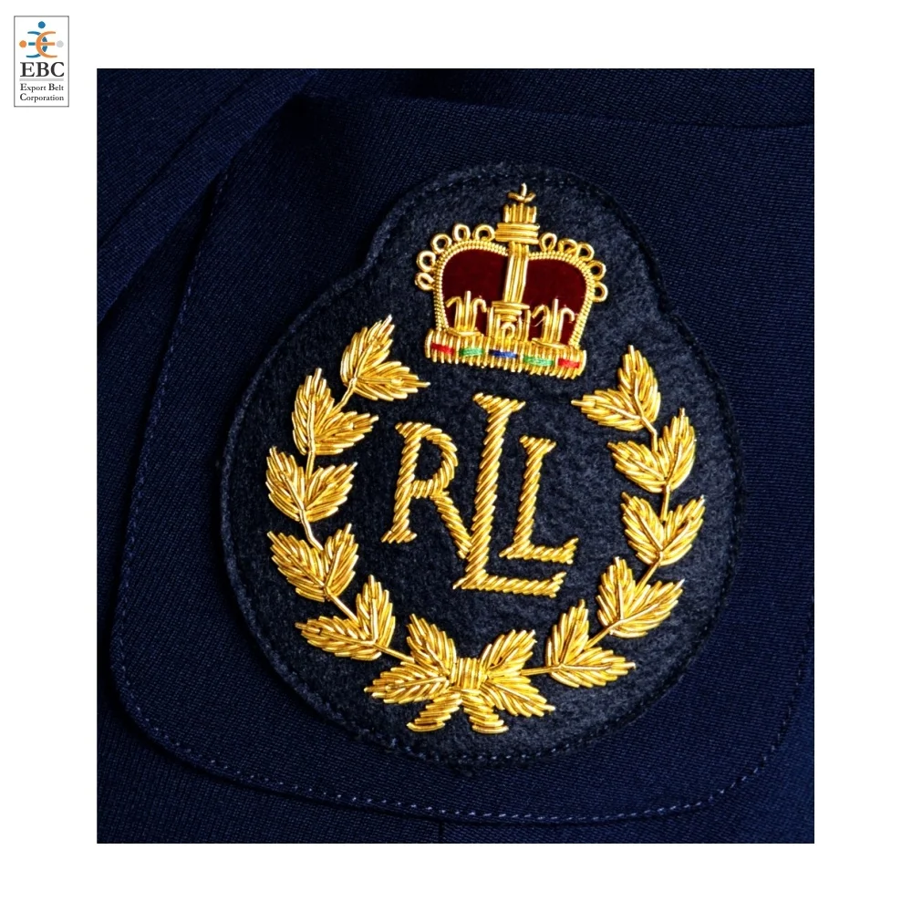 Wholesale Fashion Customized Hand Embroidery Badges