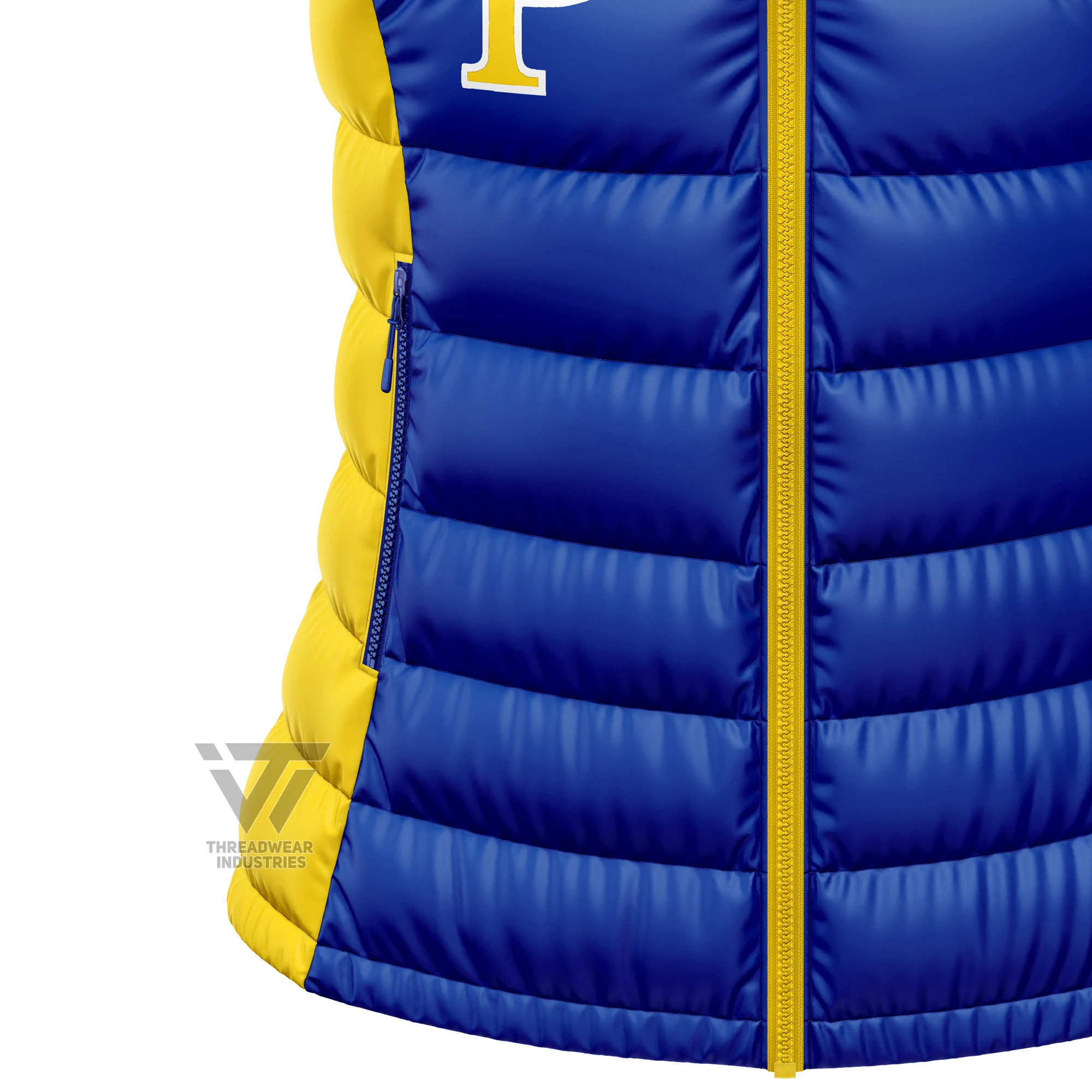 Custom Sublimated Sigma Gamma Rho Sorority Puffer Vest Jacket - Buy ...