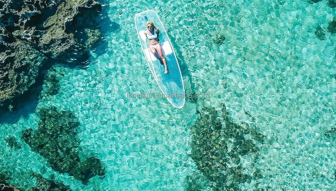 2022 Hottest Selling Clear Paddle Board - Transparent SUP