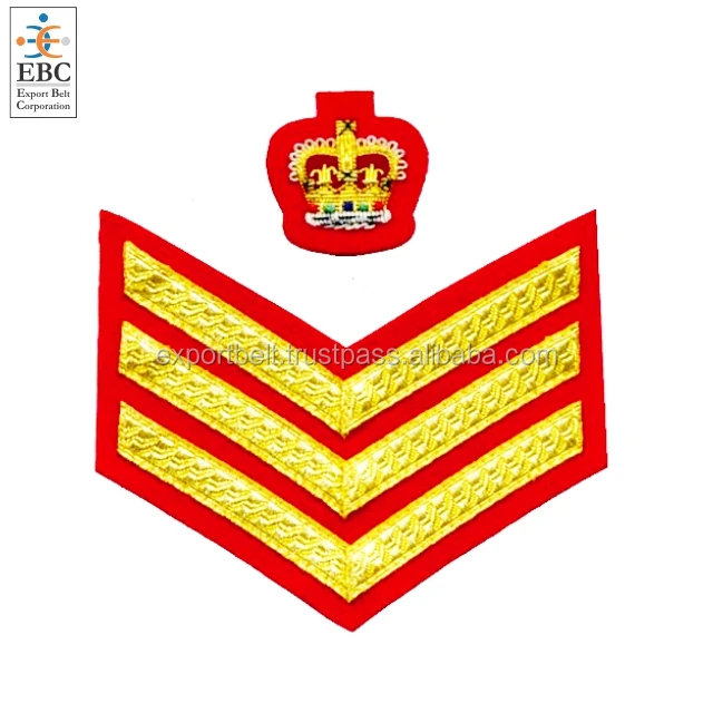 Wholesale Uniform Chevron and Hand Embroidered Badges
