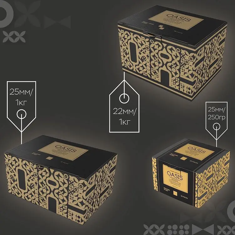 Oasis Coal Hookah Shisha Smoking Carton Box Coconut Coal Universal 25 ...