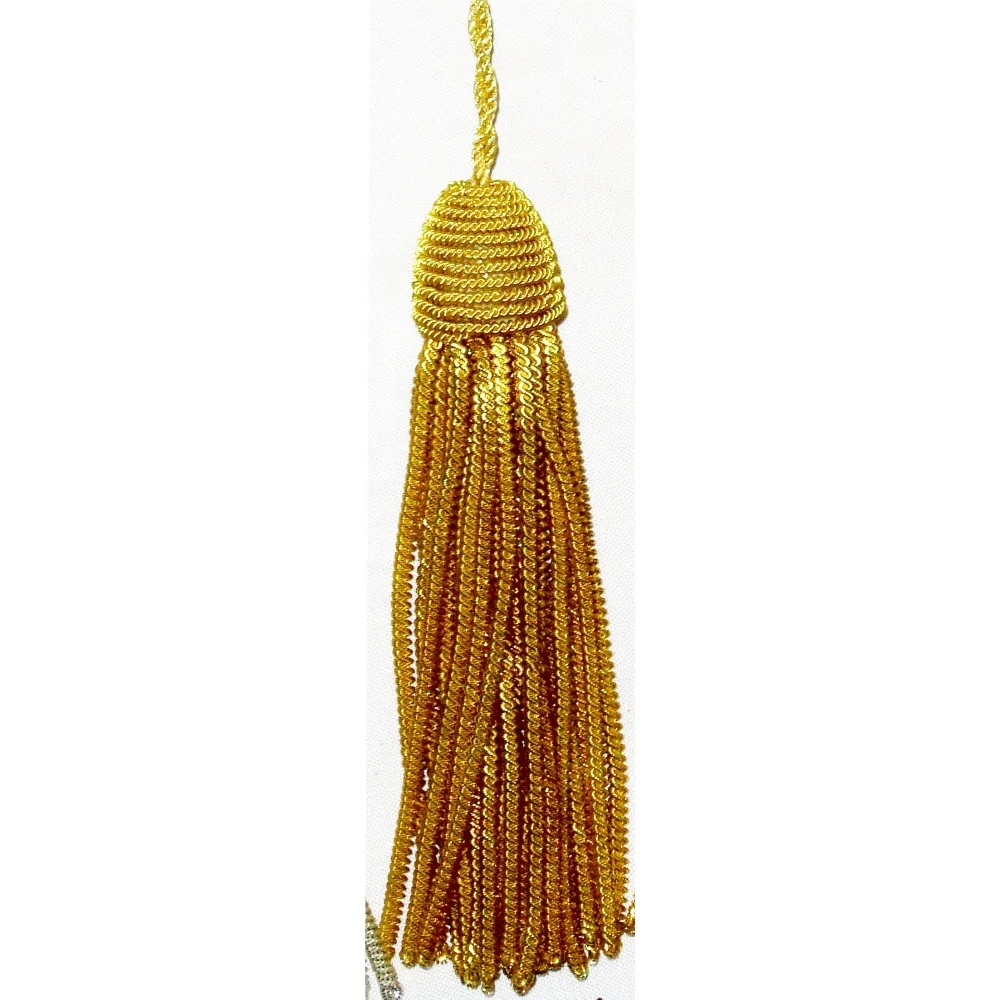 Oem Academic Graduation Gold Bullion Fringe Tassel For Tam And Caps ...