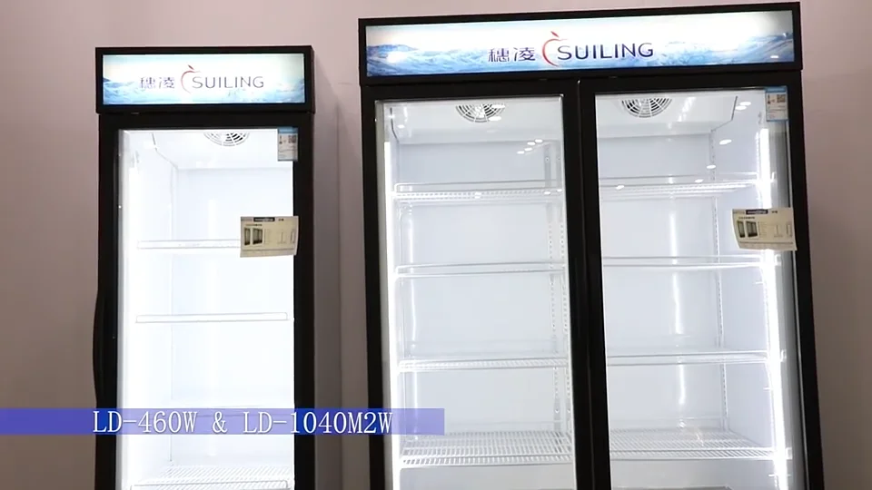 Commercial Appliance Upright Freezer 1000l Freezer Vertical Showcase ...