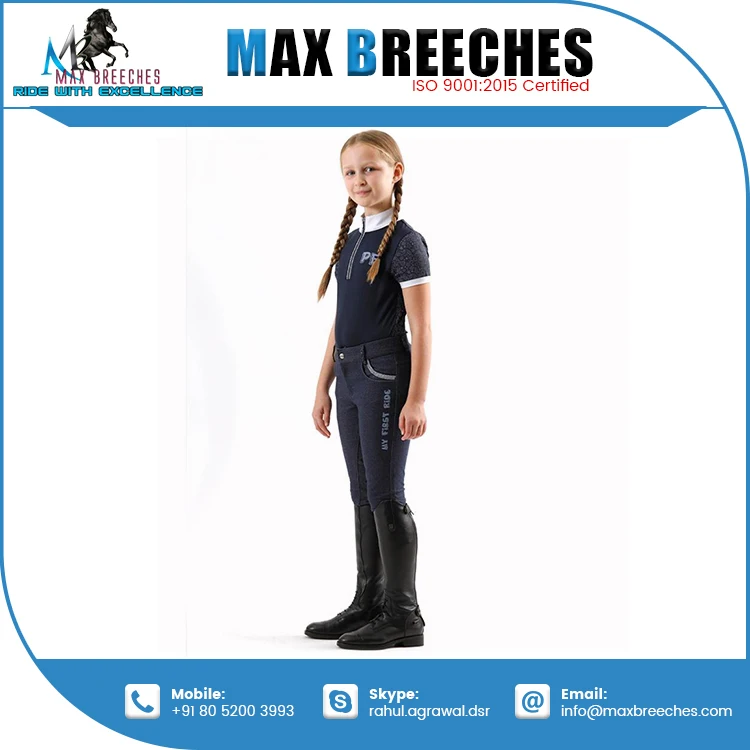 Kids Full Seat Horse Riding Breeches Exporter From India - Buy Kids ...