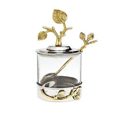 Metal Brass Leaf Design Sweet Box For Wedding Gift - Buy Metal Brass ...