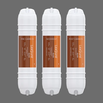 Lexpure Water Filter Cartridge Carbon Sediment Alkaline For Water ...