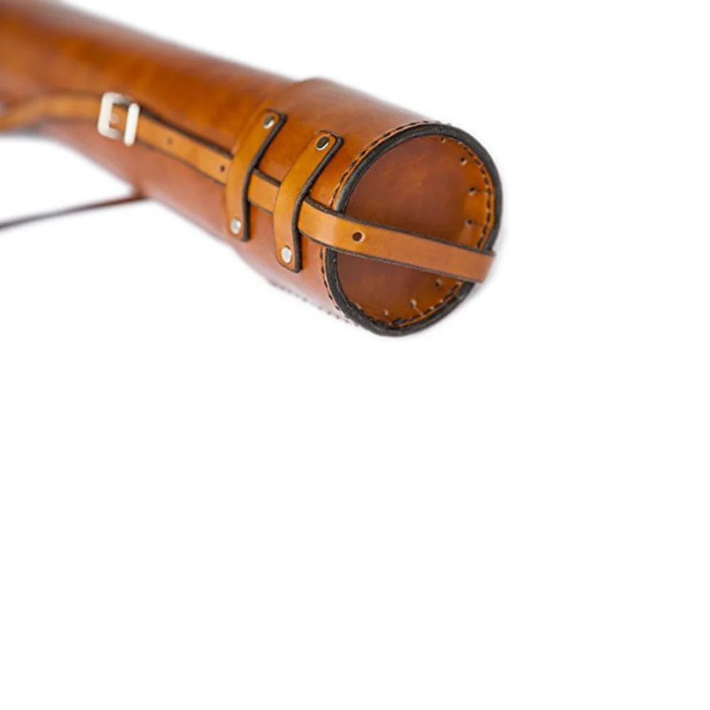 Custom Made Embossed Leather Scroll Tubes Suitable For Packaging Scroll ...