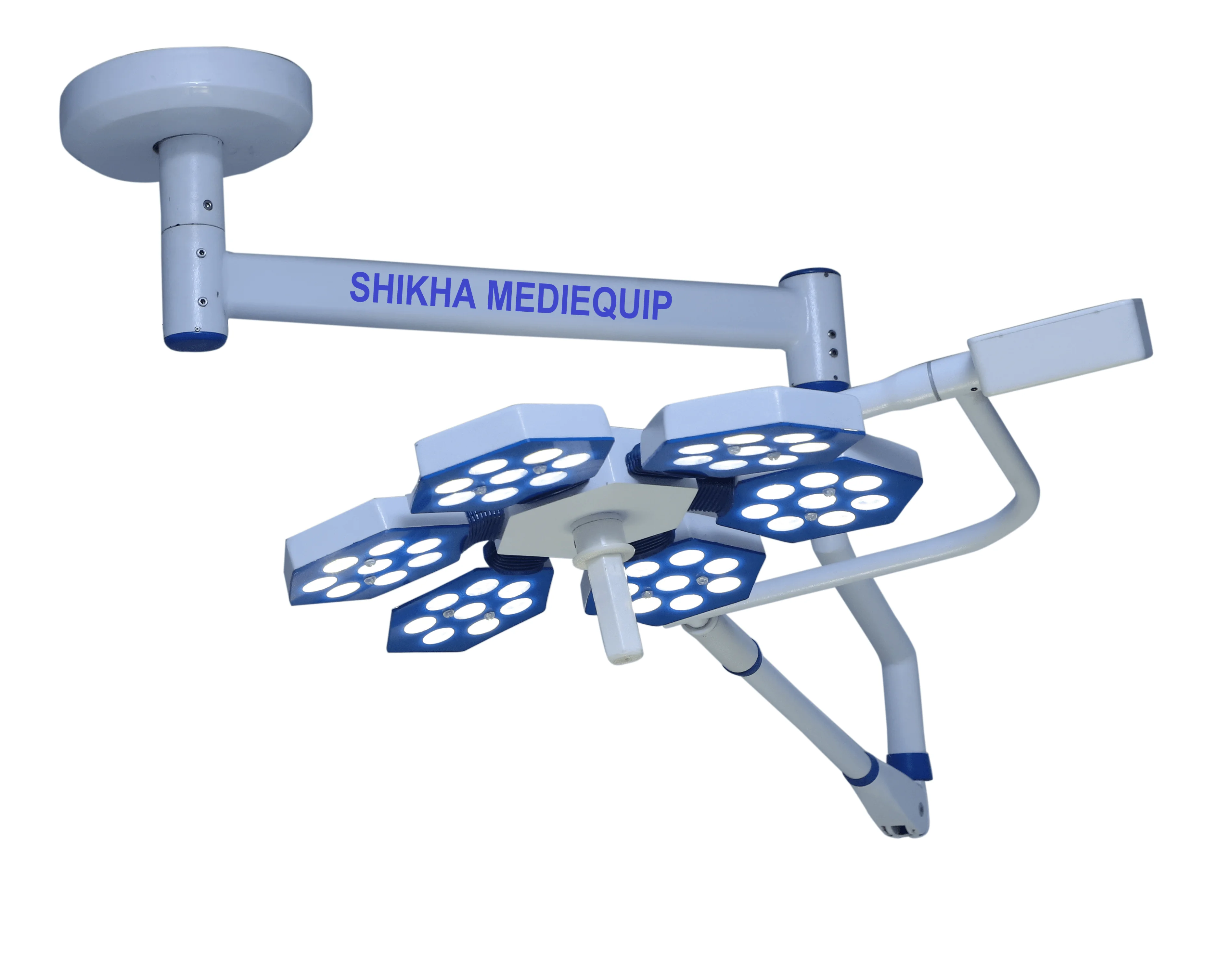 Hospital Led Twin Reflector Dome Surgical Room Operating Shadowless Led ...