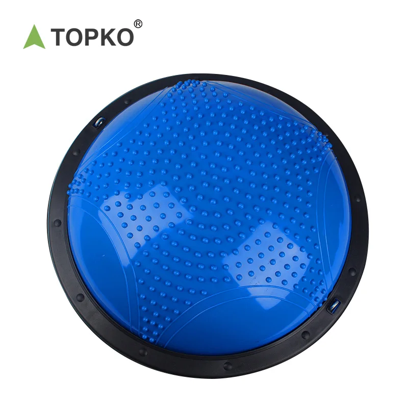Topko Pilates Fitness Wave Speed Ball With Resistance Band Massage ...