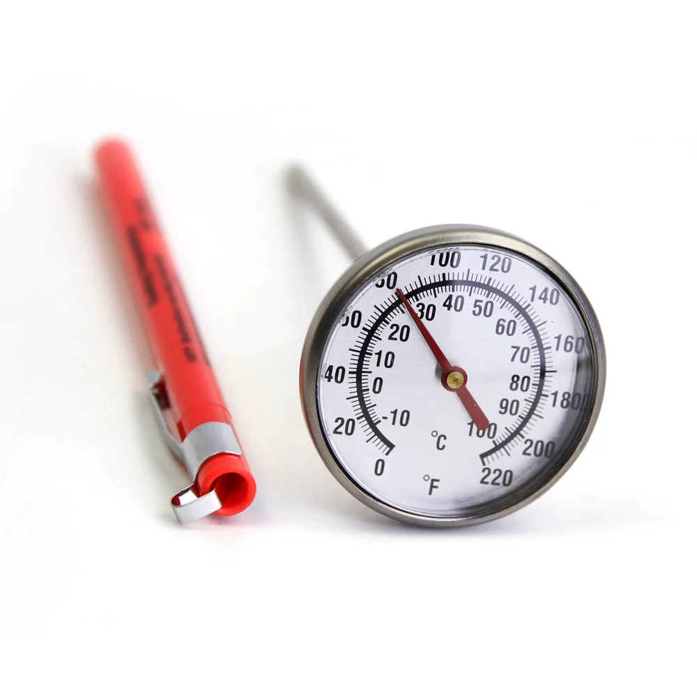 Excellent Pocket Deepj Fry Thermometer Fahrenheit Celsius Dial Oven ...