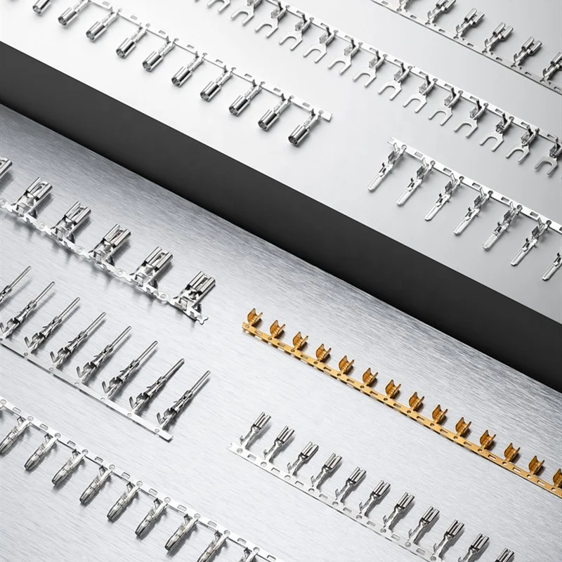 Wire Crimp Terminal Brass Vertical Roll Terminal and Horizontal ...