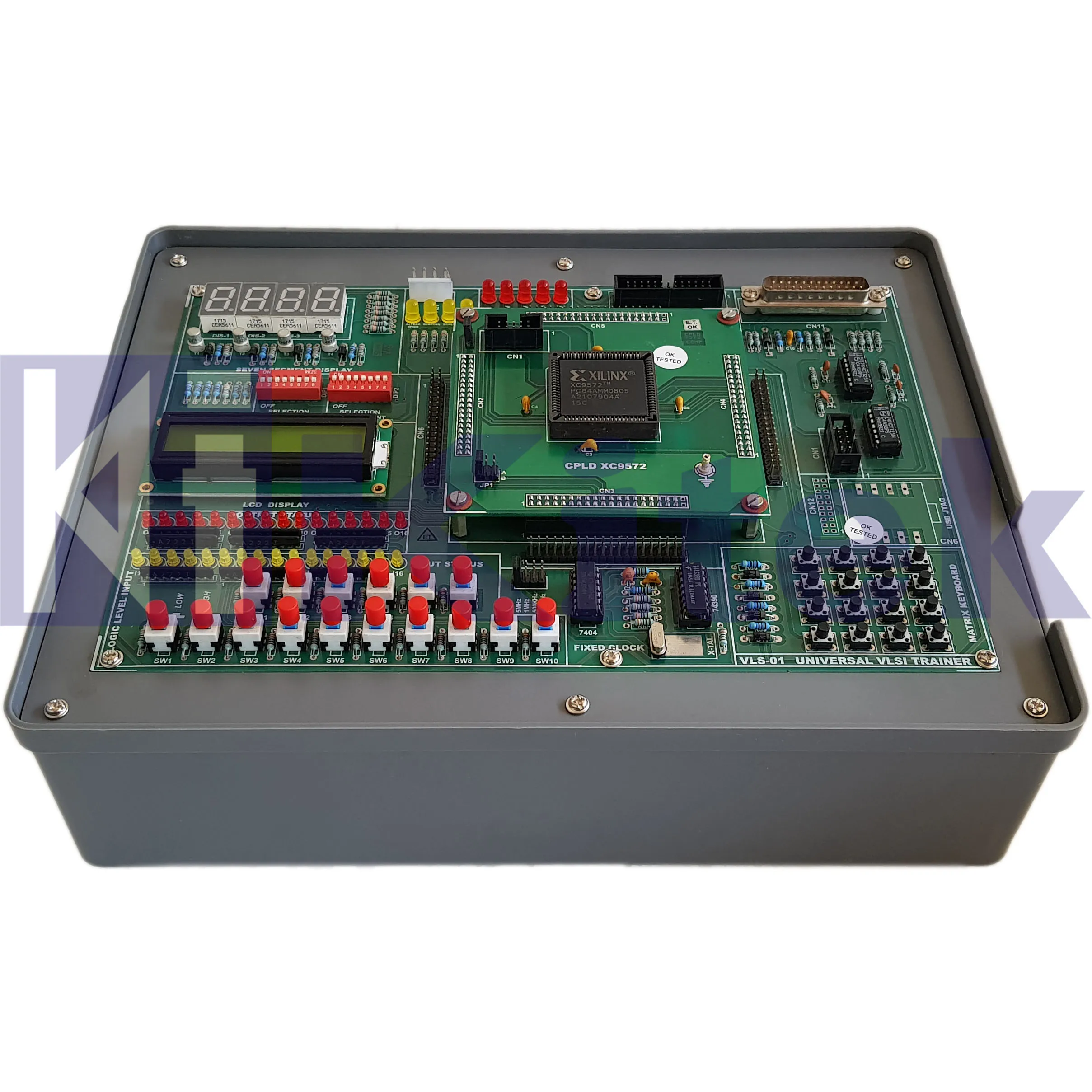 Universal VLSI Trainer Kit - CPLD & FPGA Training Board