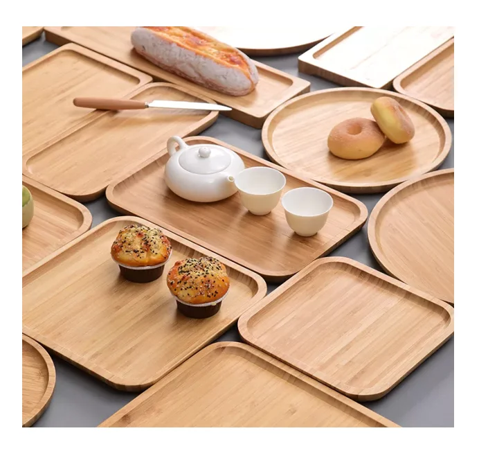 Handmade Winnowing Flatware Tray In Kitchen With Vintage Style - Bamboo ...