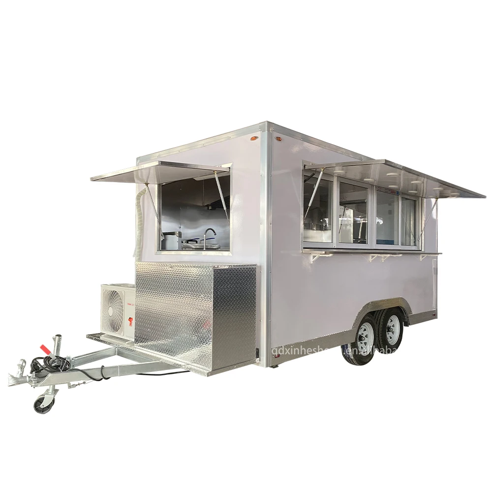 Approved New Arrival Outdoor Mobile Food Trailer/ Street Mobile Food ...