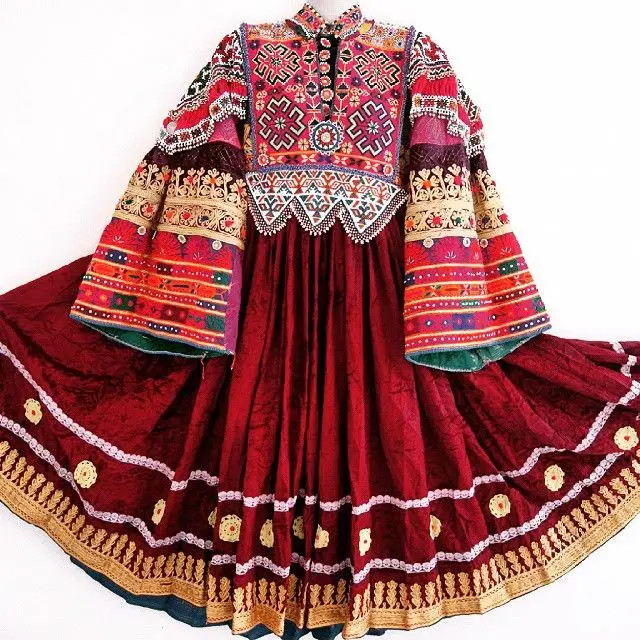 Tribal Ethnic Vintage Kuchi Dress,Afghan/pakistani Kuchi Party ...