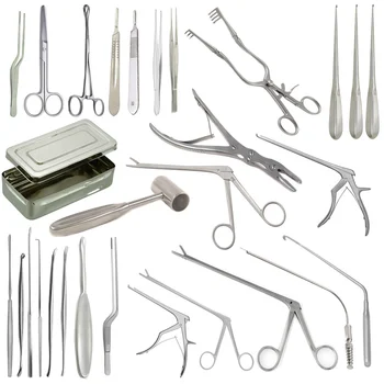 Neuro Laminectomy Instruments Set Of 35 Pcs For Laminectomy Surgery ...