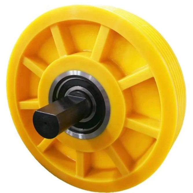 Lift Driving Sheave Guide Wheel Deflector Pulley Elevator Nylon Pulley ...