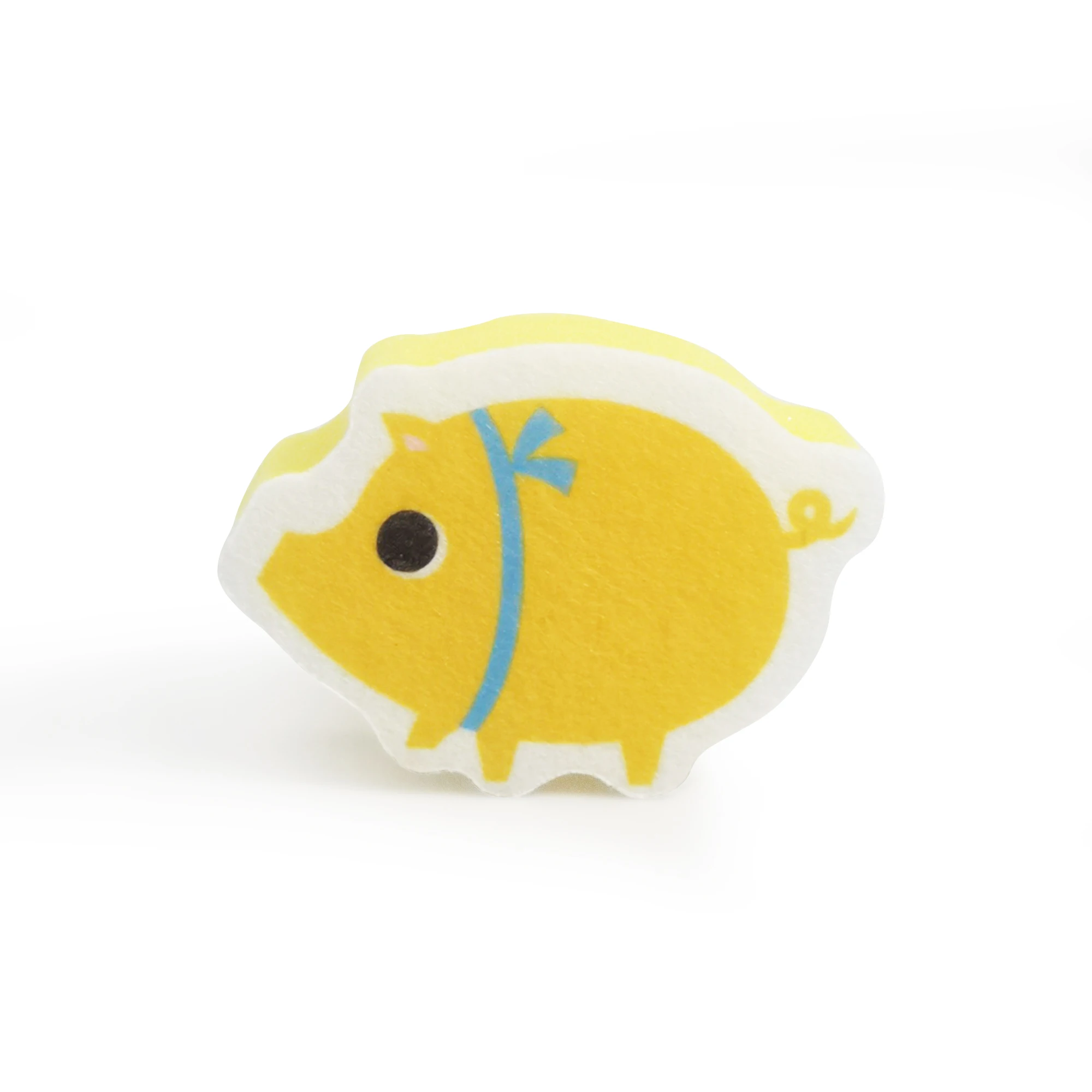 Wholesale Dish Wash Scouring Pad Scrubber Fabric Cute Pig Shape ...