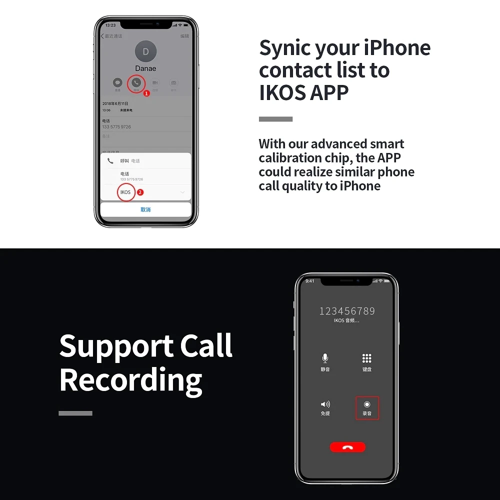 IKOS W3600 4G Dual SIM Adapter for iPhone & Android - Compatible with ...