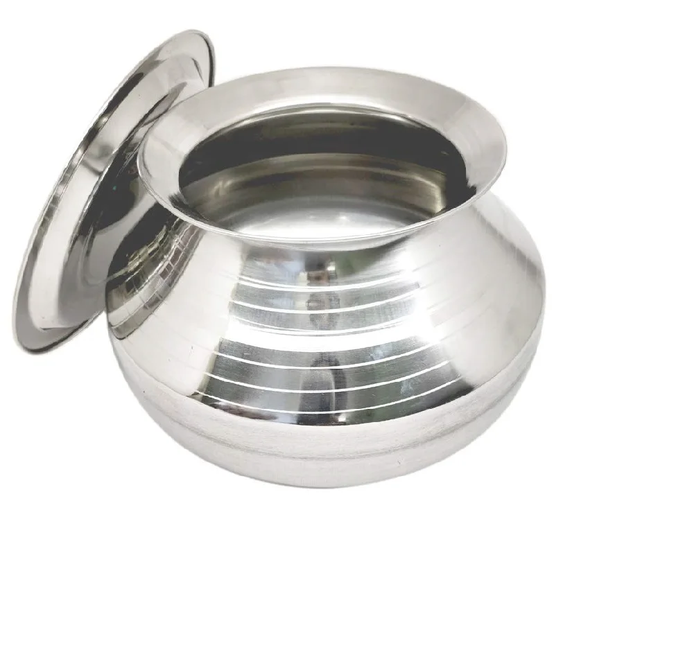 Indian Traditional Heavy Pure Brass Patila Tope Topia Bhaguna Round ...