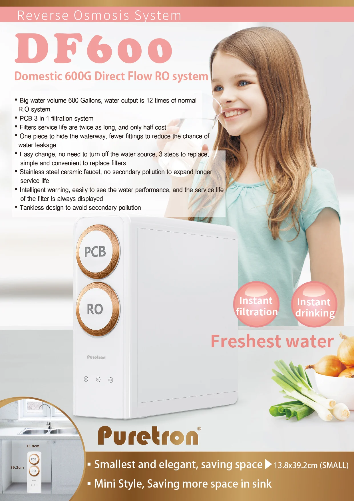 Df-600 Ro System And Water Purifier - Buy Df-600 Ro System And Water ...