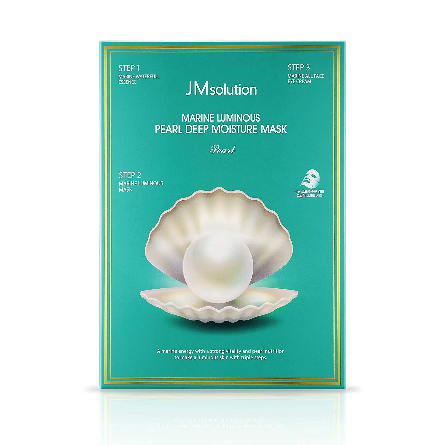 Face Pack Korean Skin Care Jm Solution Face Mask Sheet Mask Made In ...
