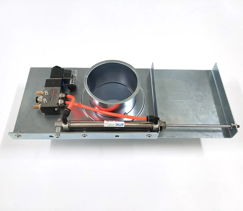 2021 Clamps Connection Dust Collector Ducting Automatic Blast Gate ...