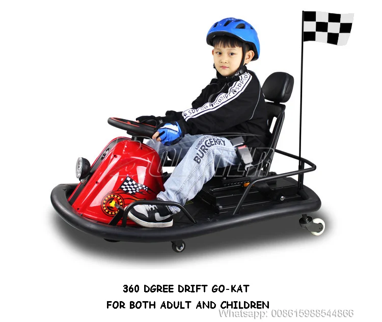 Drift Cart 36V 350W Crazy Kart XL - Electric Go Kart for Adults & Kids ...