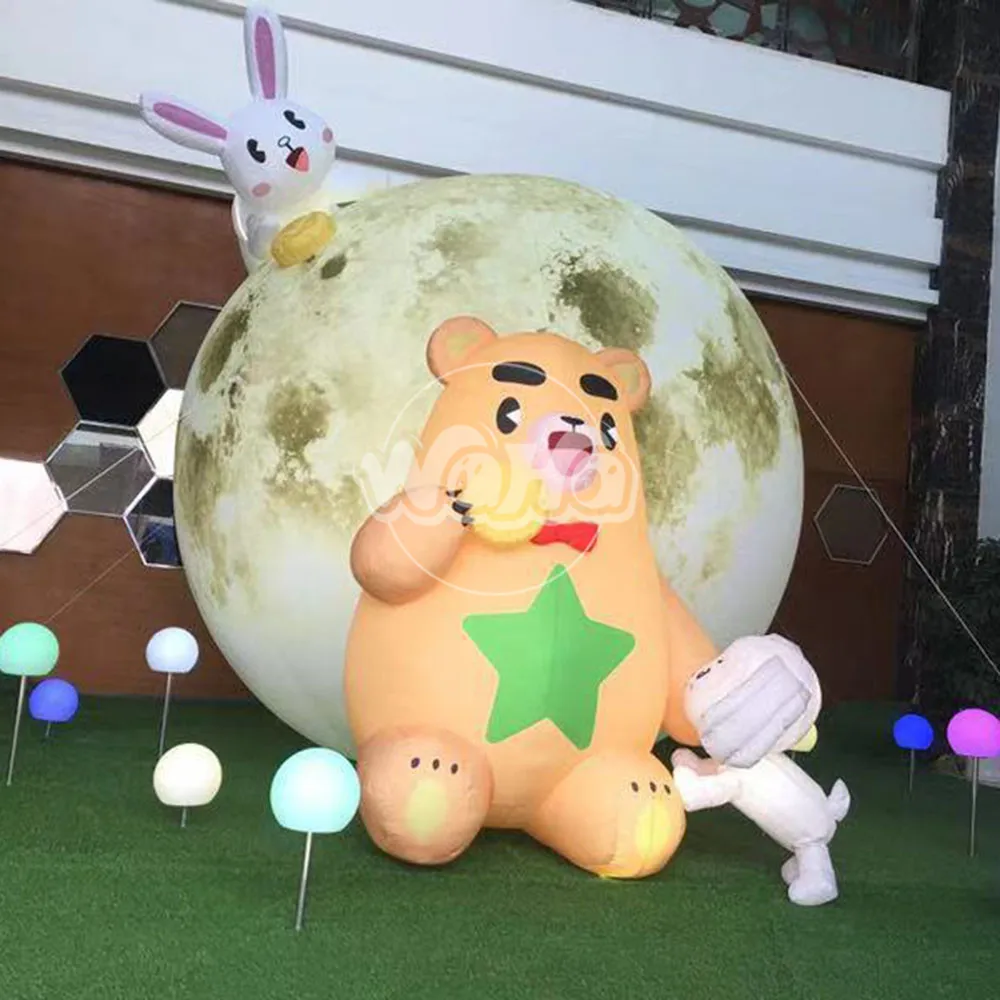 Inflatable Sea Urchin, Anemone, Seaweed Model - Waha Brand