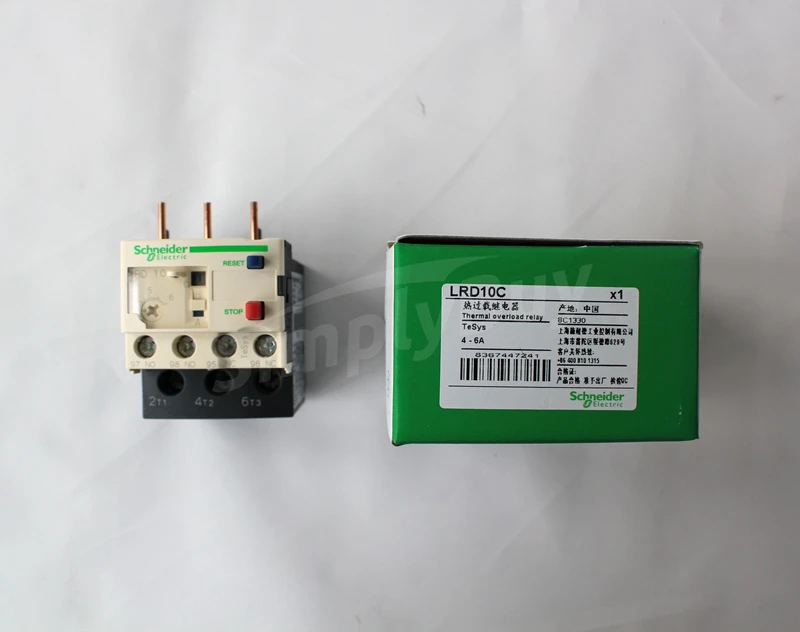Telemecanique Thermal Overload Relays For Tesys D Contactors 4-6a ...