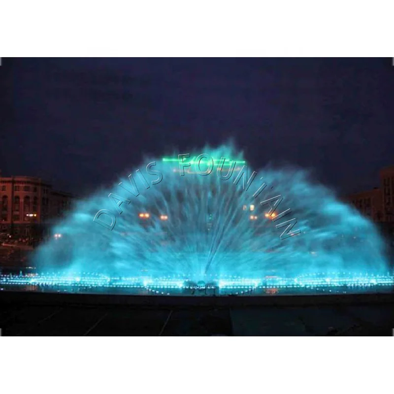 Attractive Water Screen Projection Fountain Outdoor 3D Hologram Show ...