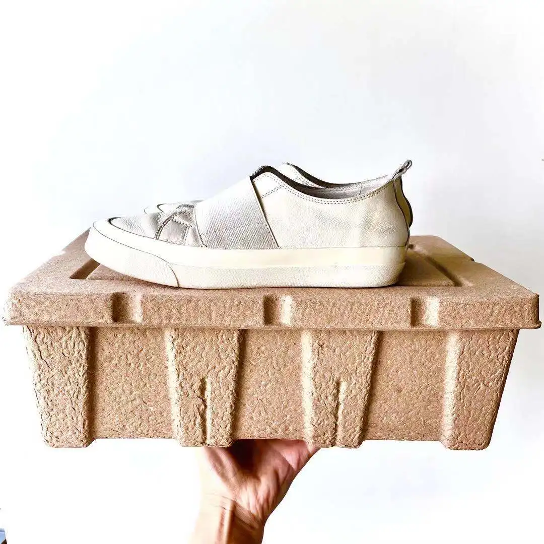 Custom Paper Shoe Box - Biodegradable & Recycled Material