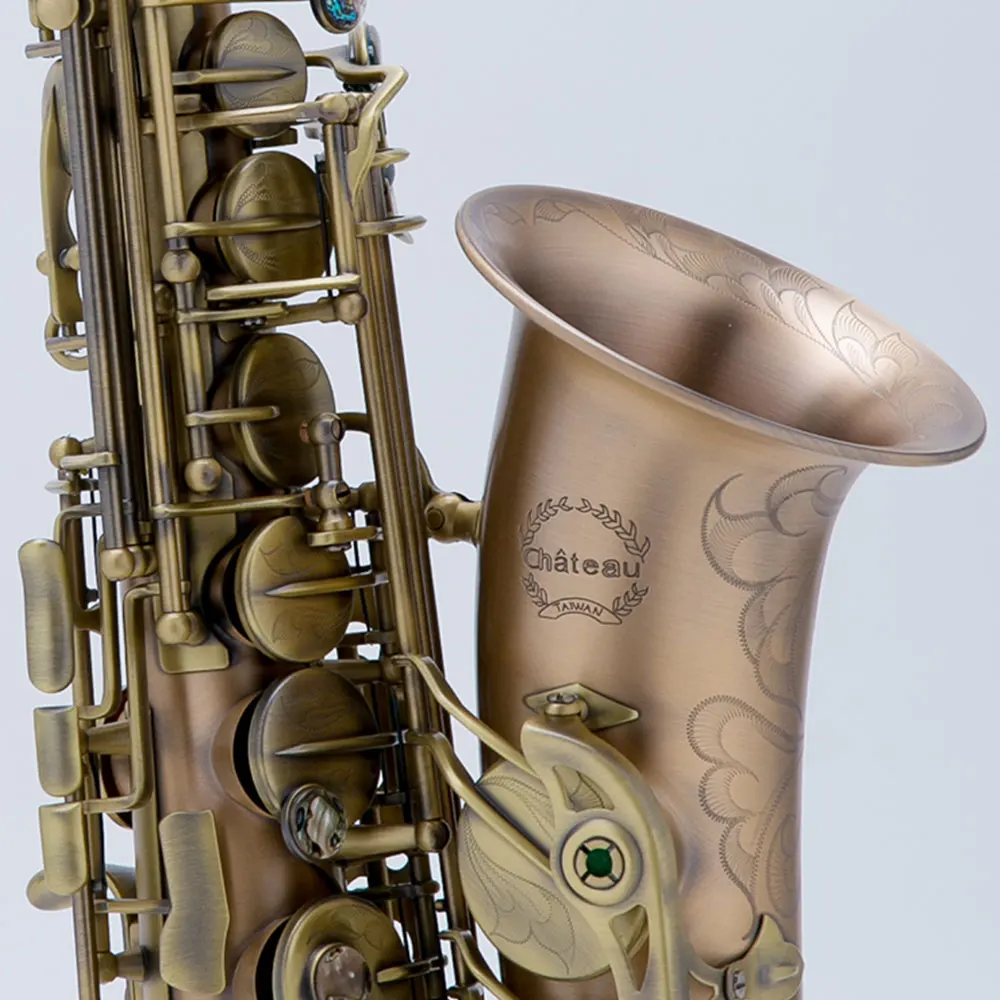 Chateau CAS-90M Professional Alto Saxophone - Full Body Engraved