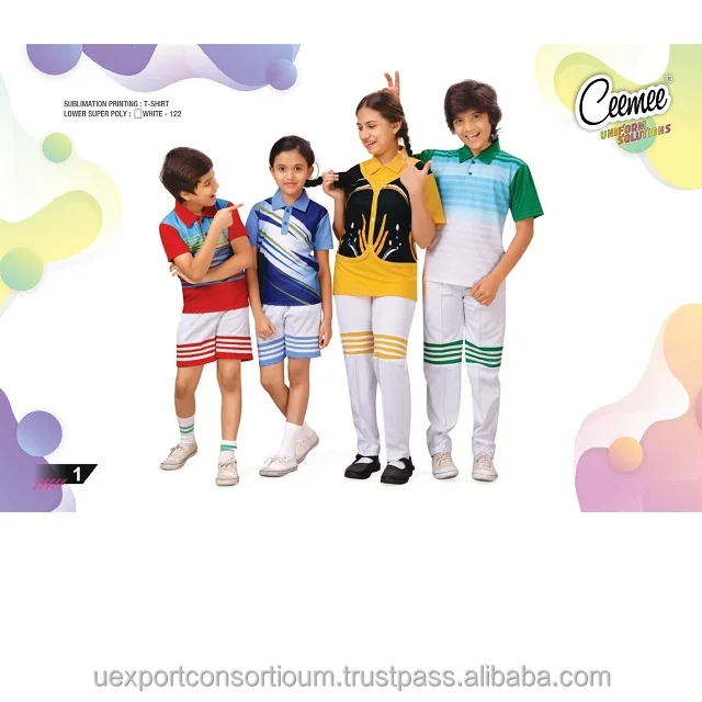 Customized Boys And Girls Student Uniform Kids Sets Designs Primary ...