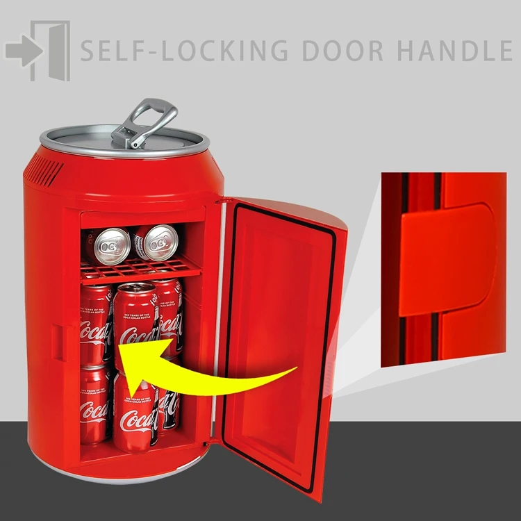 11 Liter Mini Fridge Can Shaped Refrigerator - Generic Brand