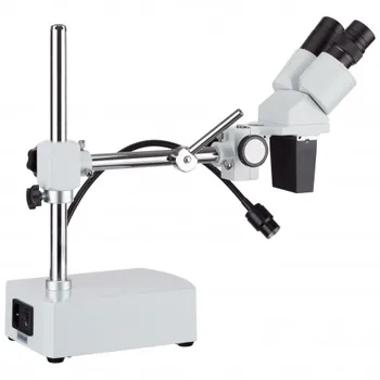 10x/20x Microsoldering Boom-arm Stereo Microscope With Gooseneck Led ...