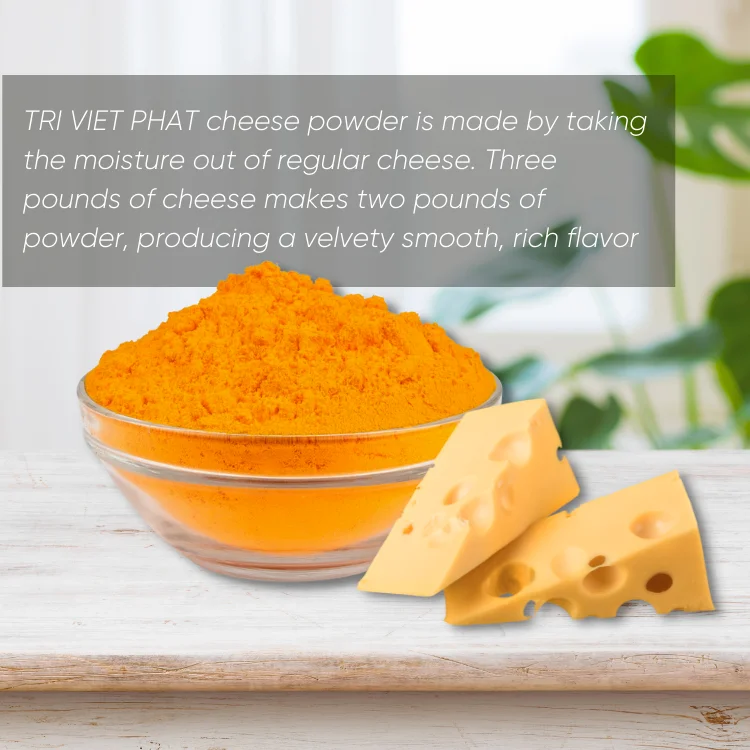 High Quality Cheese Powder Seasoning Strong Taste Cheese Flavor Powder ...