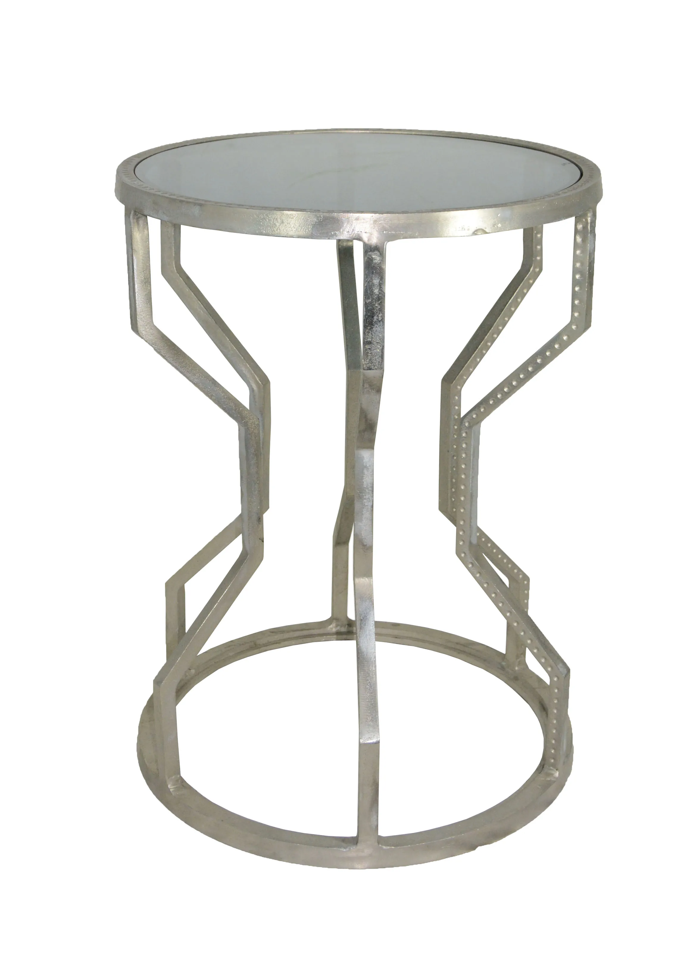 Luxury Modern Metal Side Table With Marble Top For Living Rooms Hotels ...