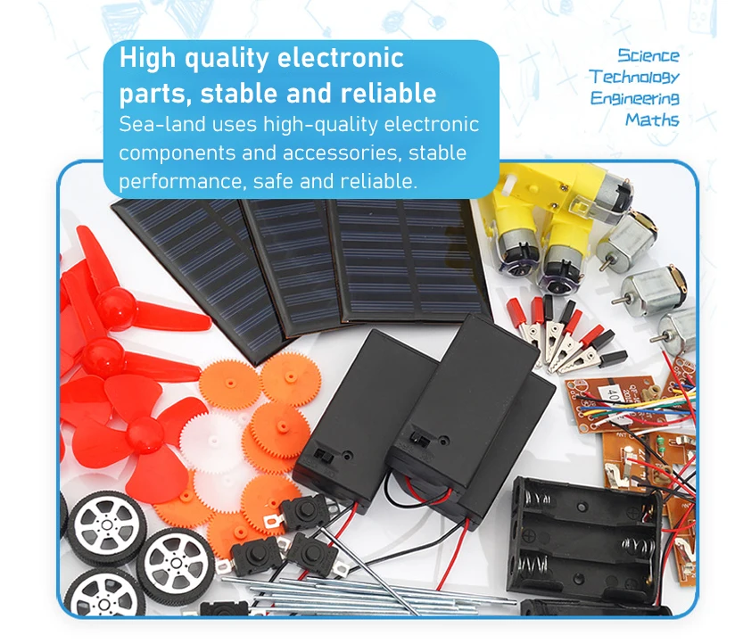 Stem Two Wheel Balance Car Robot Diy Science Kits Kids Students Fun ...