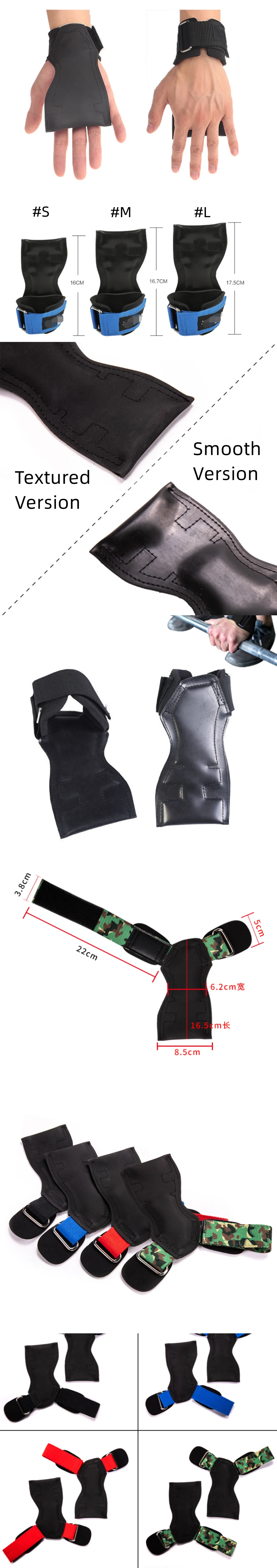 Anti-slip Rubber Palm Guard Best-selling Gym Weight Lifting Straps ...