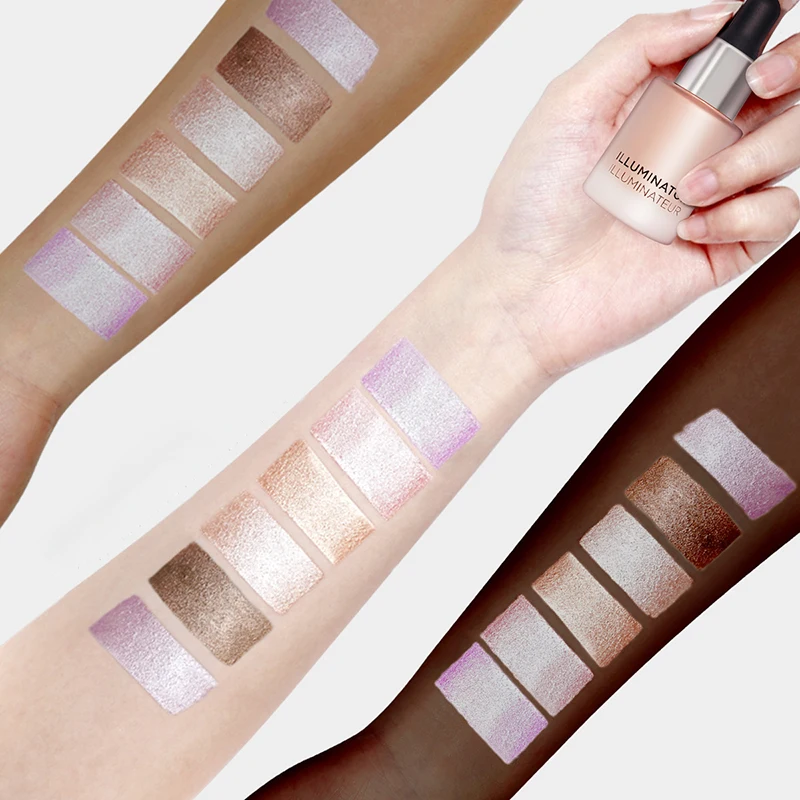 New Arrival 13 Colors Liquid Highlighter Private Label Vegan Face ...