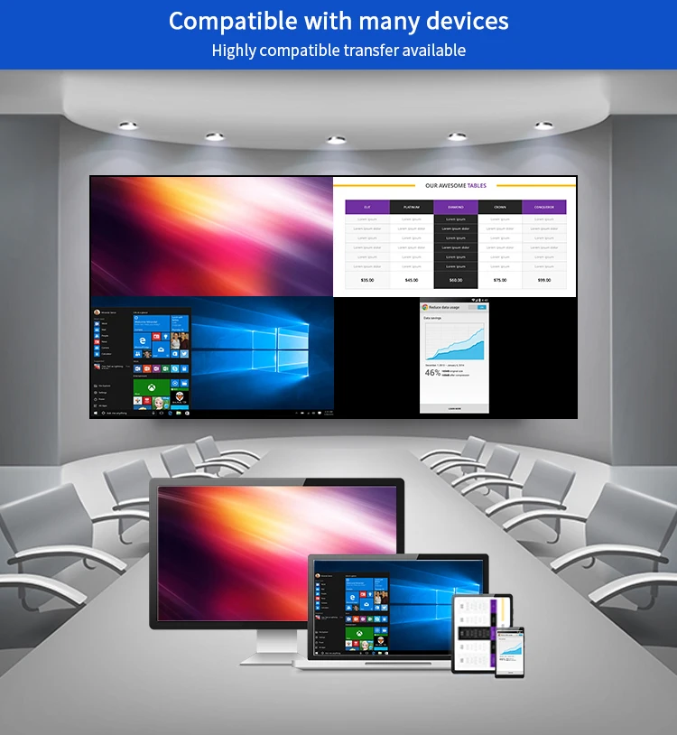 Vitalforce Click Show Base Unit 4k Byod Wireless Conference System ...