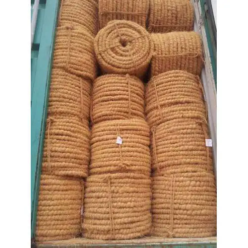 Eco-friendly Coir Fiber Rope - Flame Retardant & Durable