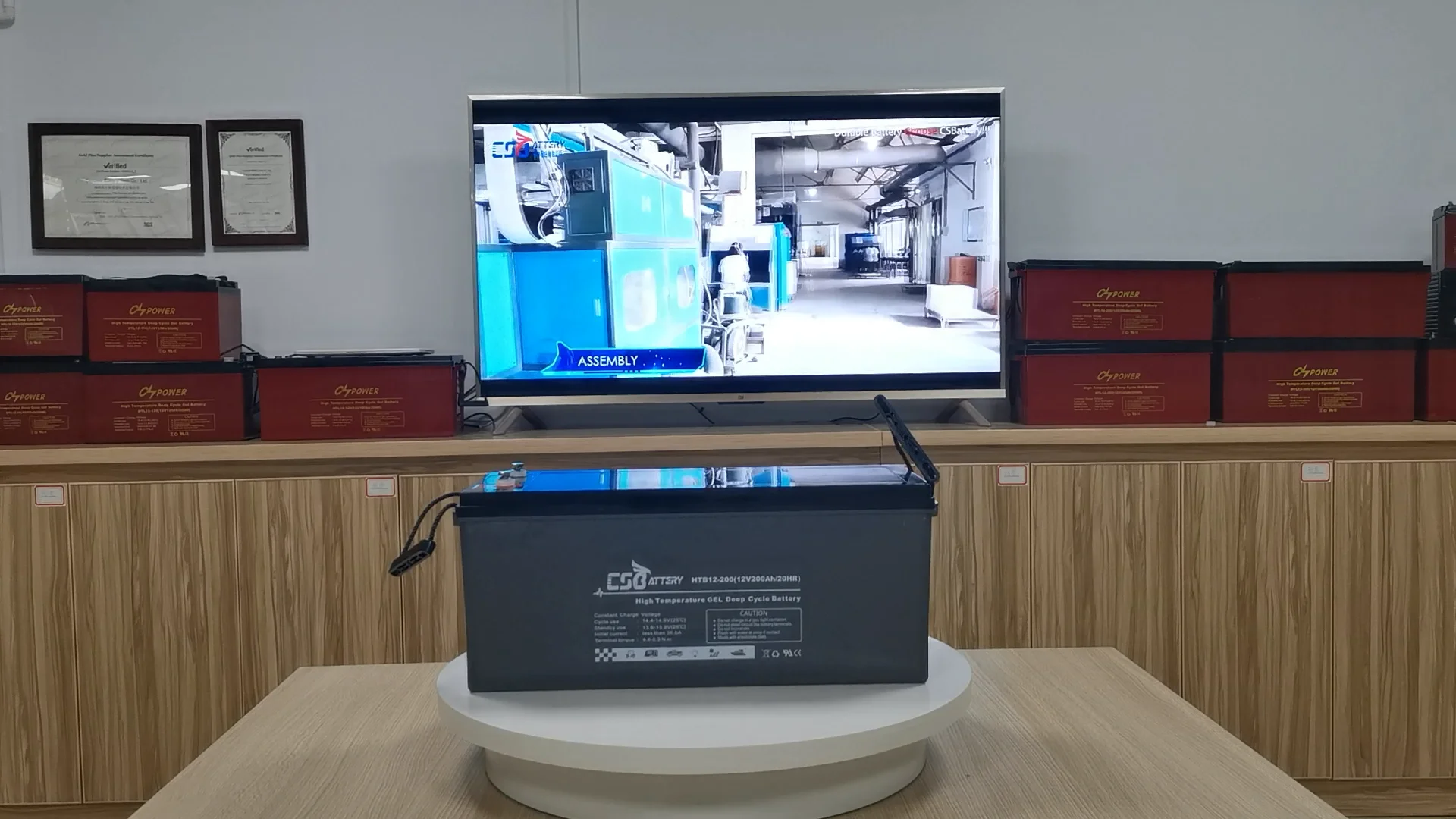 Csbattery 12v 90ah Rechargeable Gel Battery For Block Economy Battery ...