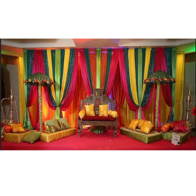 Pakistani Mehndi Function Decorations